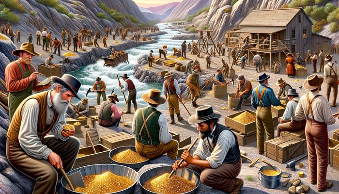 Westward Expansion Gold Rush